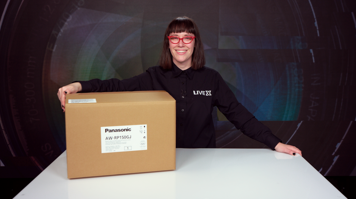 Unboxing: Panasonic AW-RP150 Camera Controller | Live X