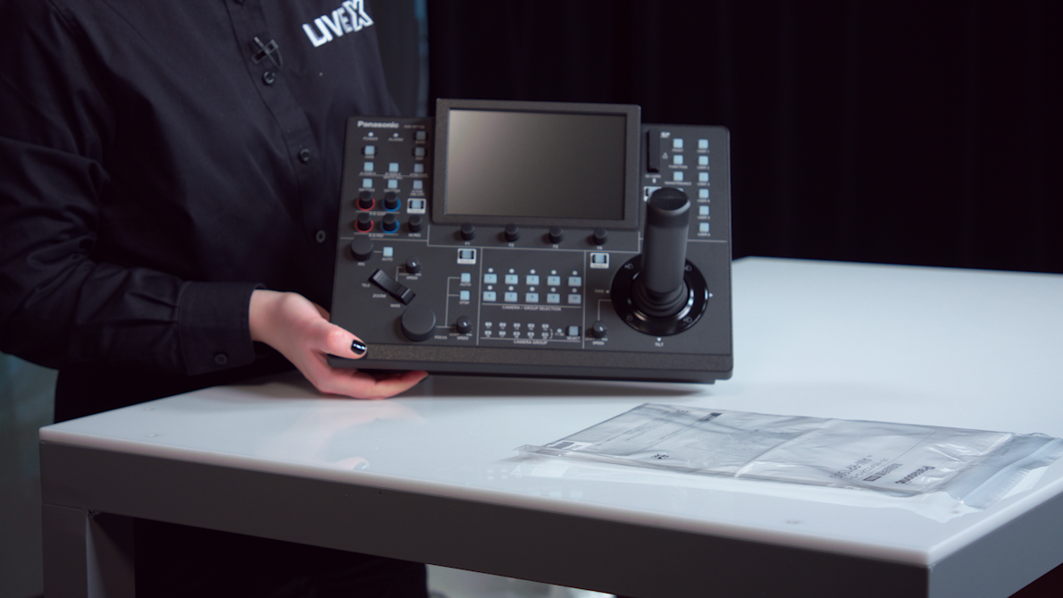 Unboxing: Panasonic AW-RP150 Camera Controller | Live X